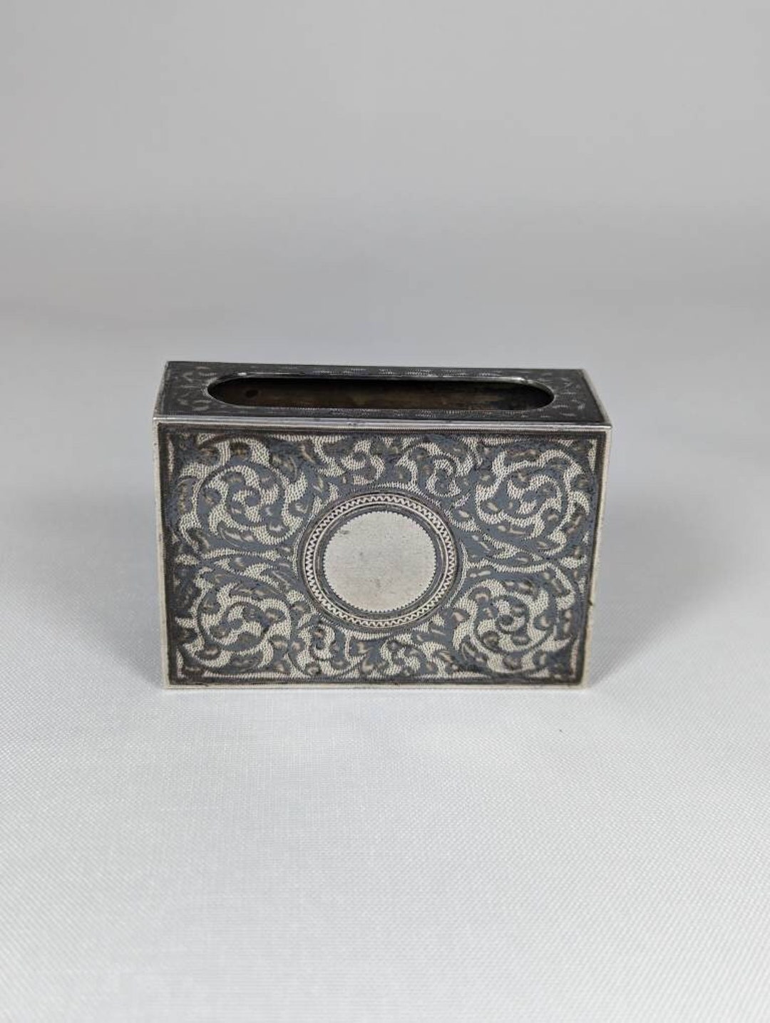 Antique Russian Silver Niello "troika" Matchbox Cover, C.1899 - 1908 by ...