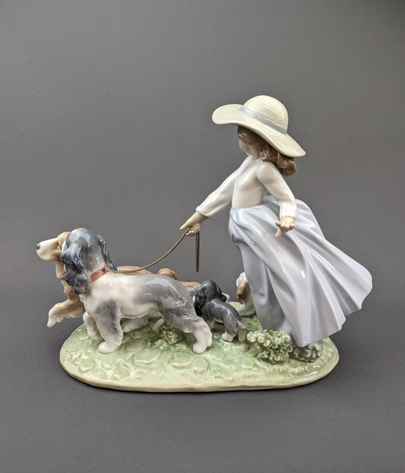 Stunning "puppy Parade Girl With Dogs" Figurine by Lladró, #6784 - Etsy