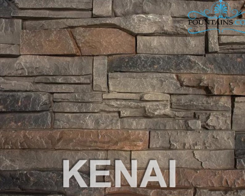 Rustic Faux Brick Water Wall Fountain – Indoor Outdoor Custom Water ...