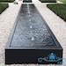 Stainless Steel Reflection Pool Fountain – Modern Architectural Indoor ...