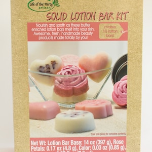 Solid Lotion Bar Kit - Etsy