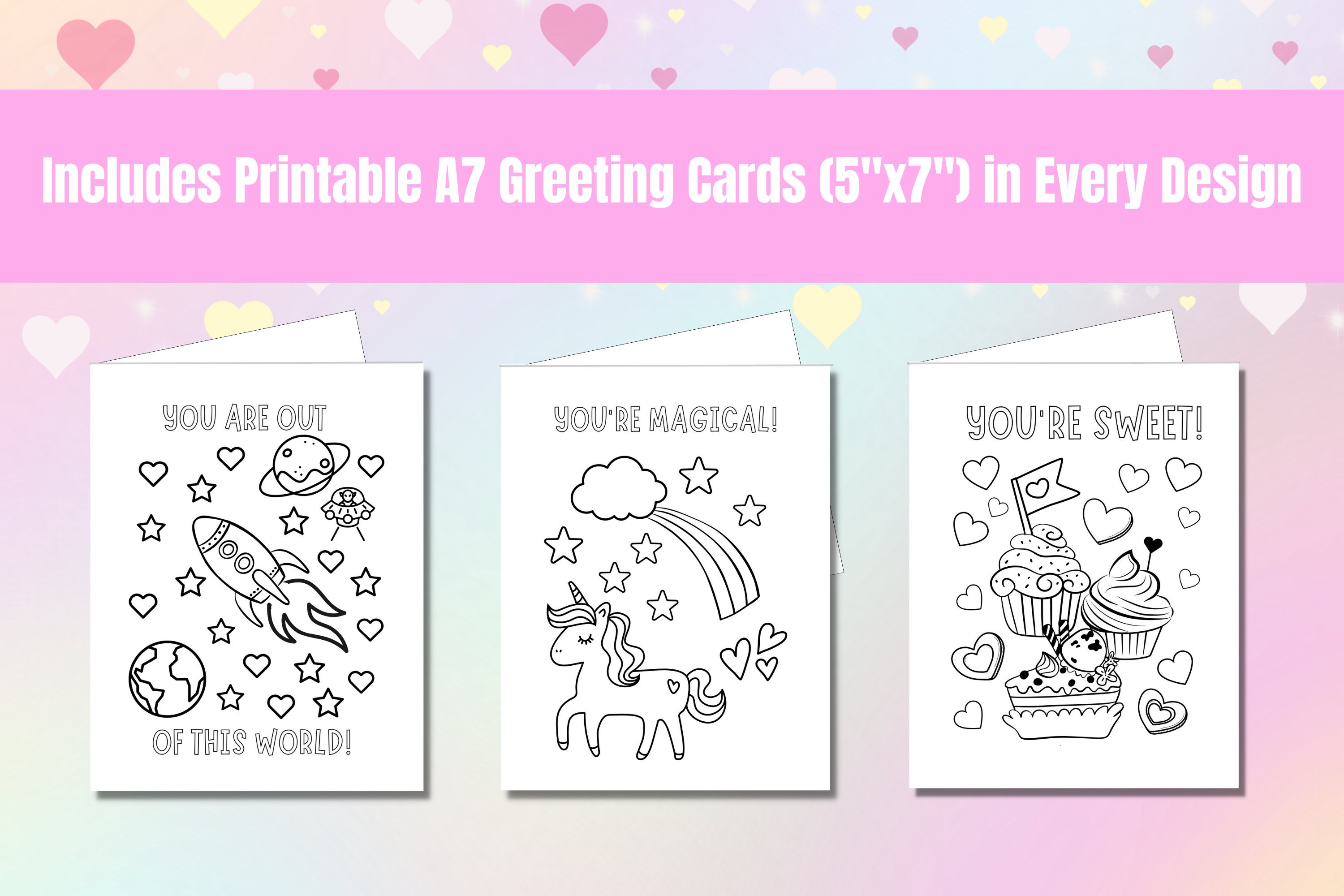 Valentine's Day Coloring Pages: Classroom Valentines, Mini Books (PDF ...