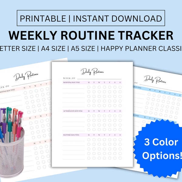 Morning Routine - Etsy