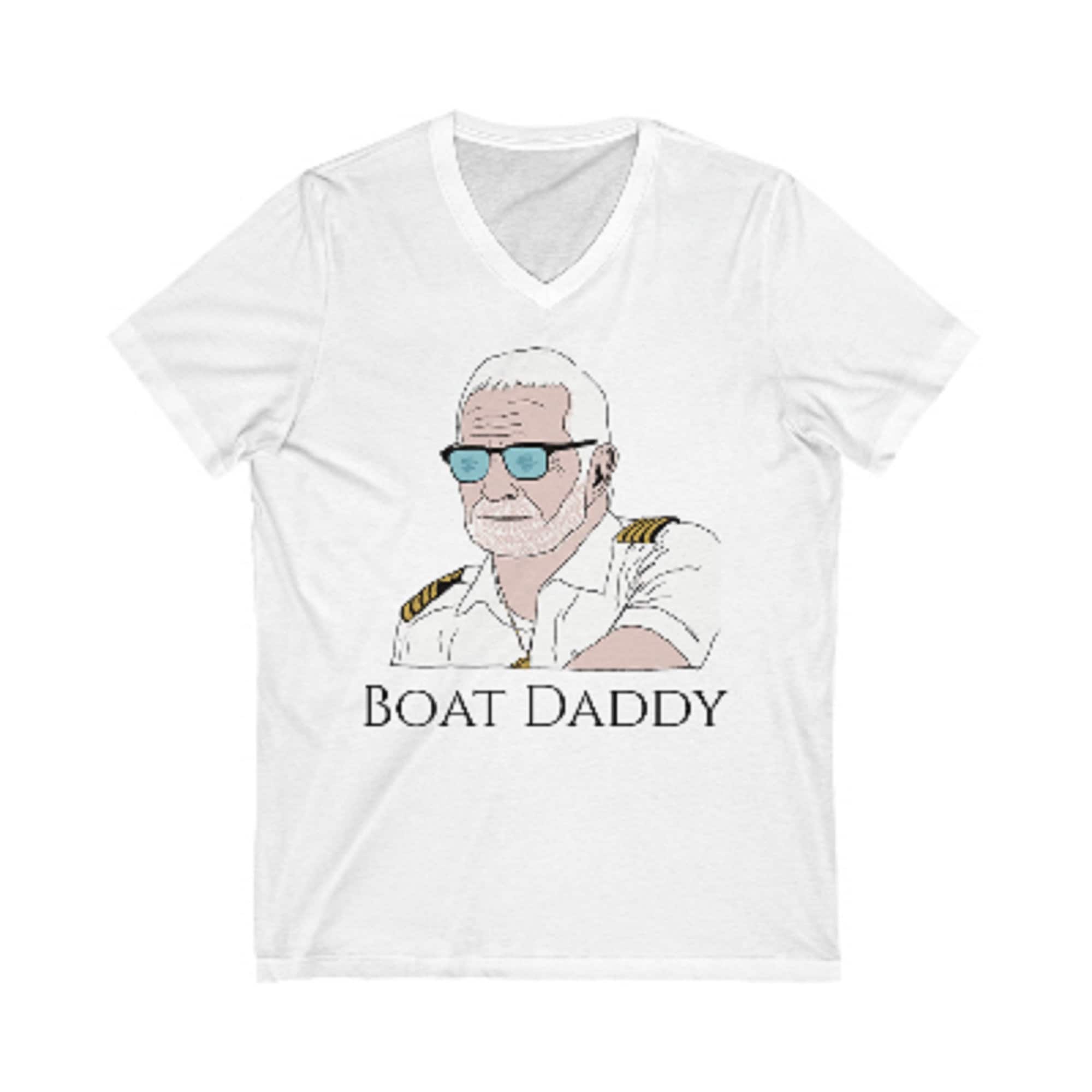 Captain Lee Boat Daddy Unisex V-neck Shirt Below Deck - Etsy