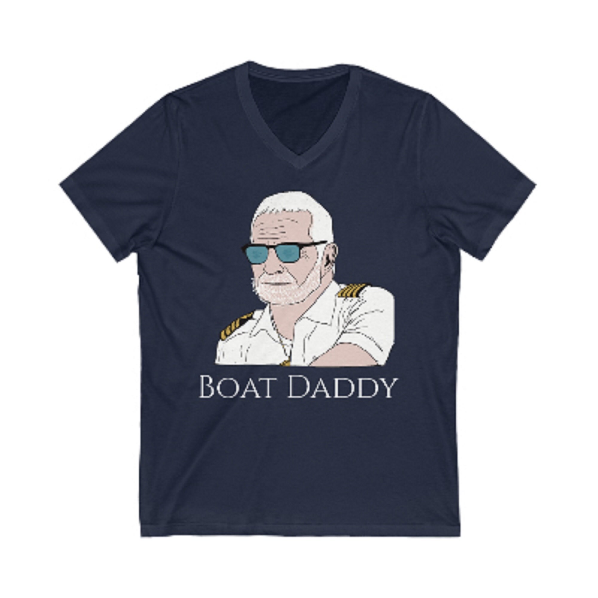 Captain Lee Boat Daddy Unisex V-neck Shirt Below Deck - Etsy