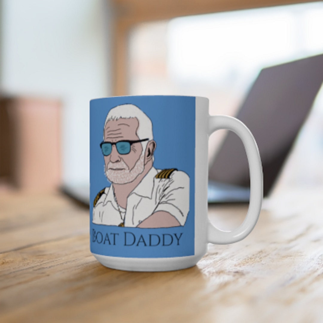 Captain Lee Boat Daddy Coffee Mug/cup, Blue, Below Deck, Reality Tv ...
