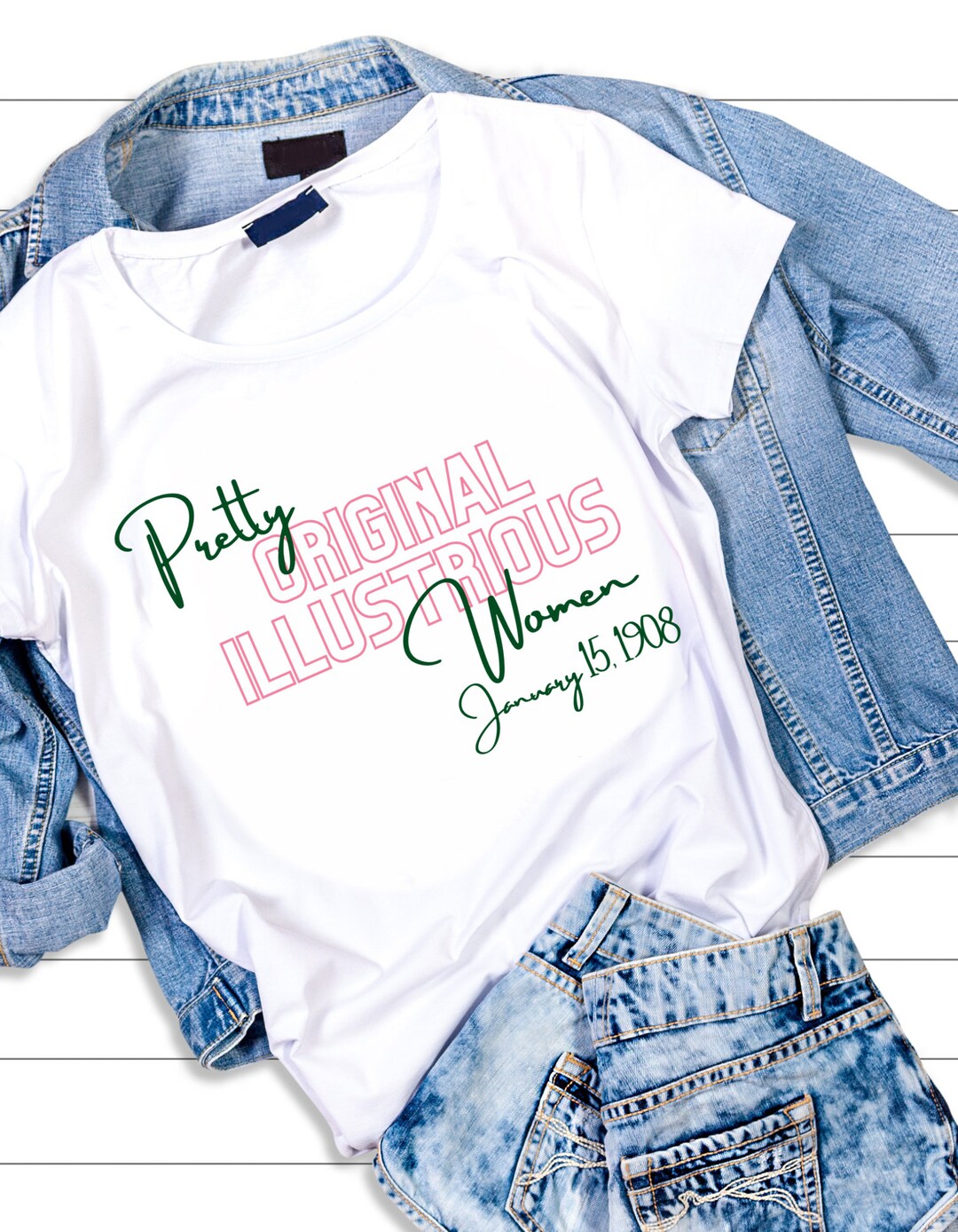 Alpha Kappa Alpha Pretty Original Illustrious Shirt, AKA Paraphernalia ...