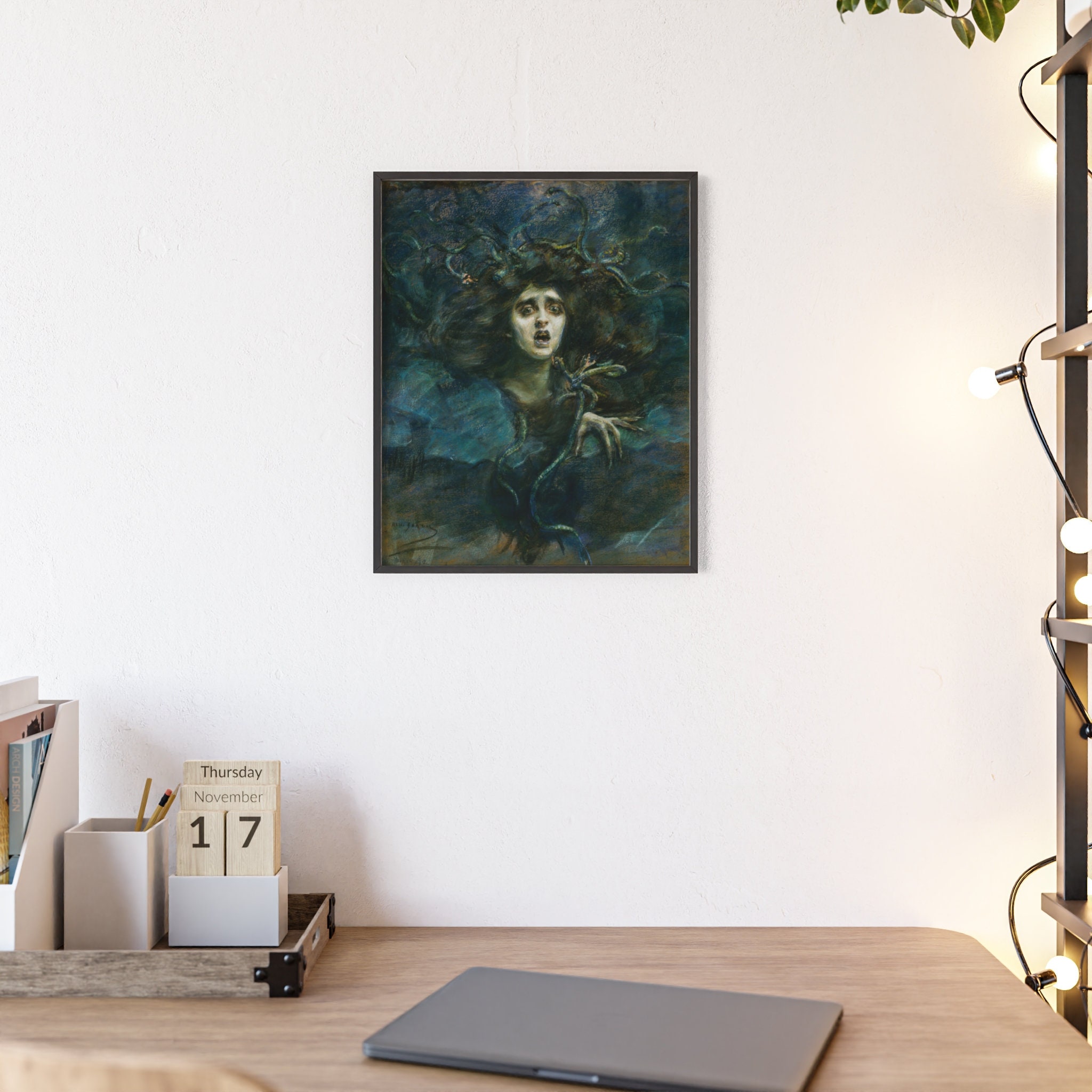 Alice Pike Barney medusa 1892 Unframed Fine Art Print - Etsy