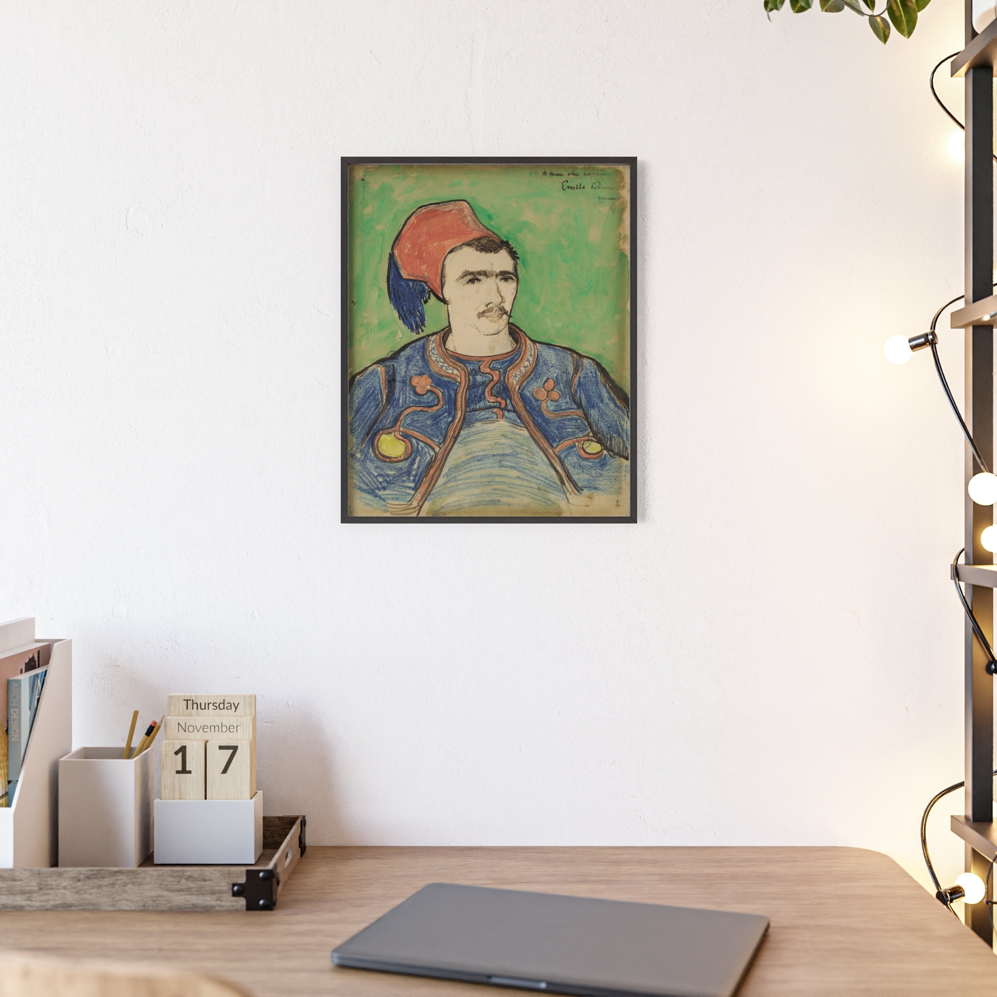 Vincent Van Gogh - "the Zouave" 1888 | Unframed Fine Art Print - Etsy