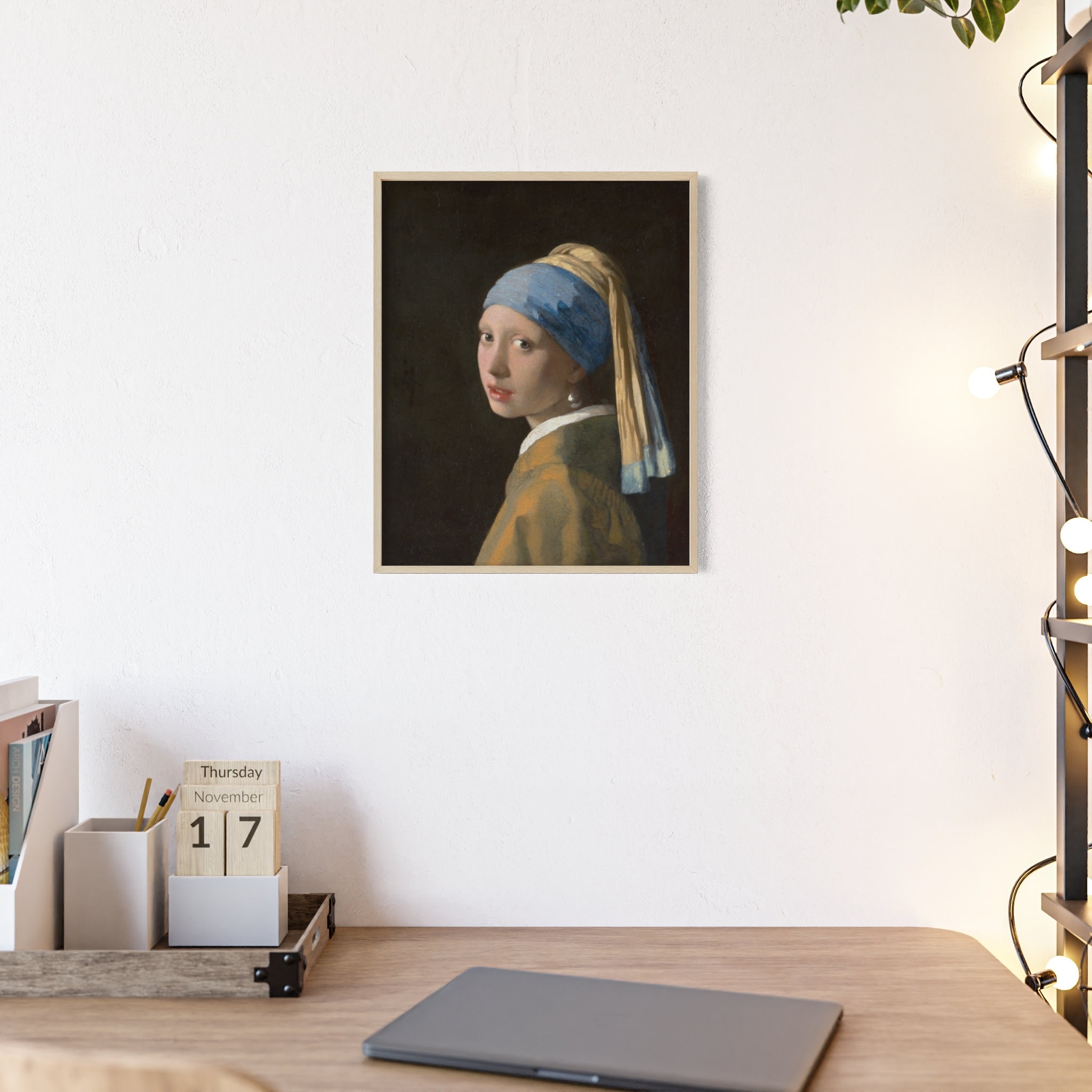 Johannes Vermeer girl With a Pearl Earring 1665 - Etsy