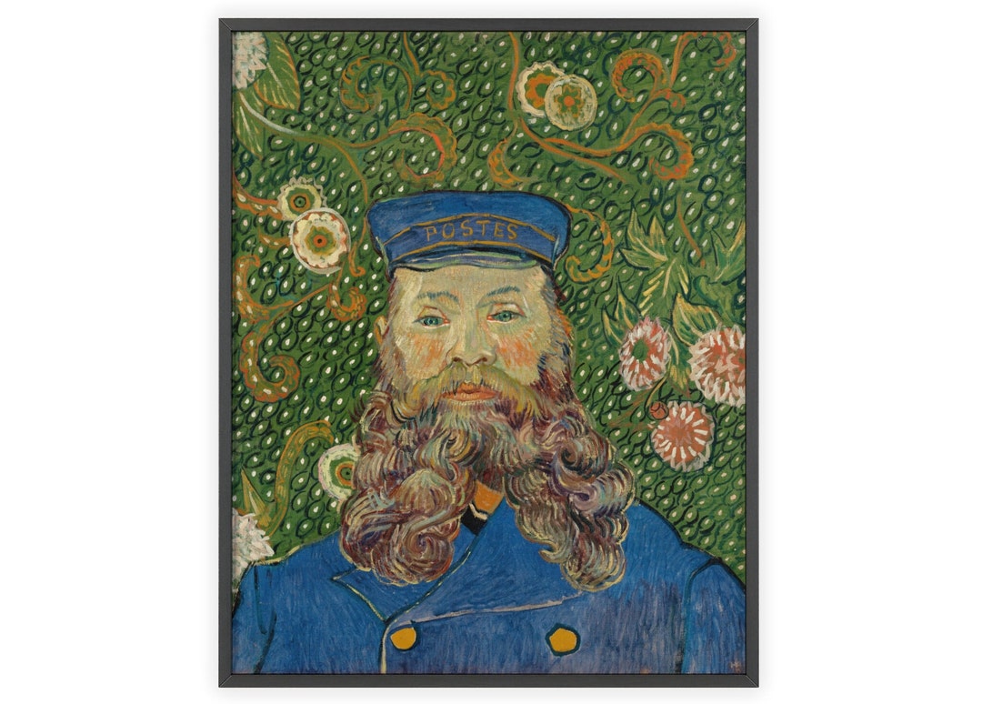 Vincent Van Gogh - "portrait of Joseph Roulin" 1889 | Unframed Fine Art ...