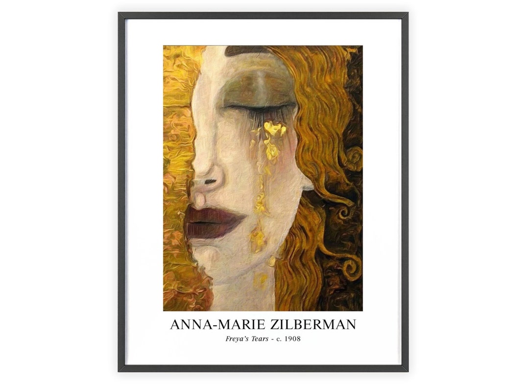 Anne Marie Zilberman - "freya's Tears" 1908 (in the Style of Gustav ...