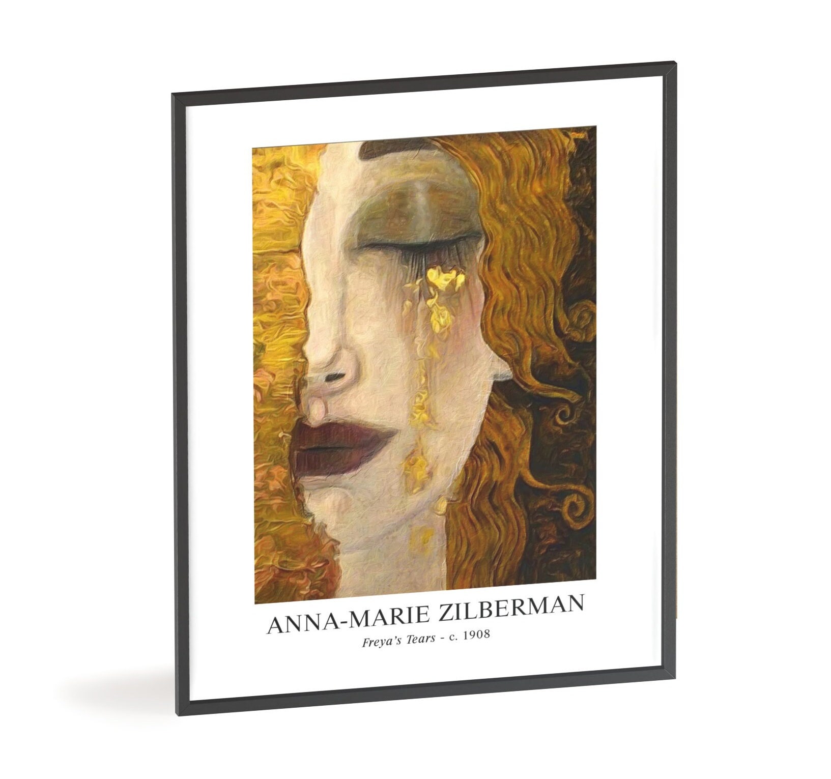 Anne Marie Zilberman - "freya's Tears" 1908 (in the Style of Gustav ...