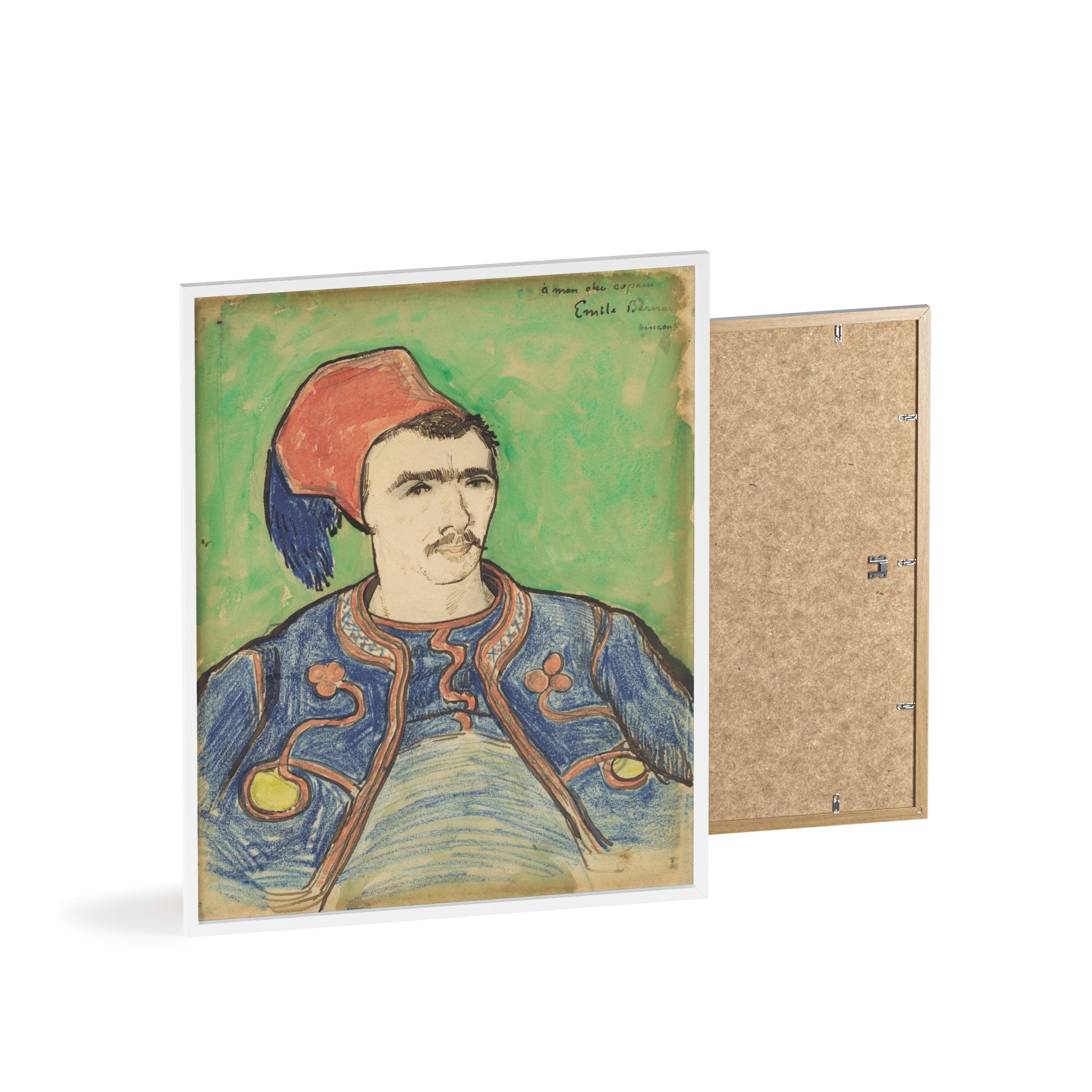 Vincent Van Gogh - "the Zouave" 1888 | Unframed Fine Art Print - Etsy