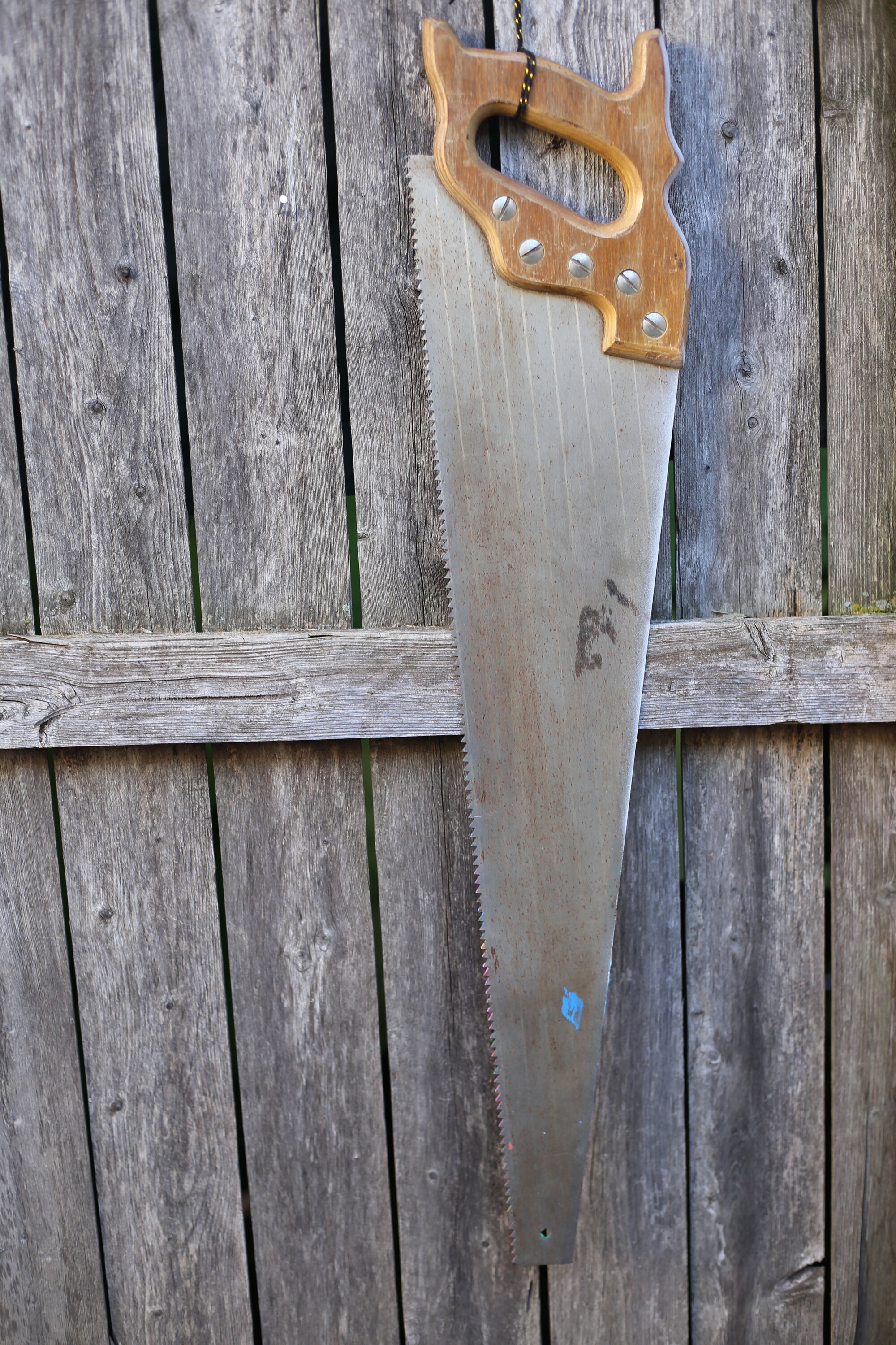 Abstract Painting on Upcycled Hand Saw Blade - Etsy