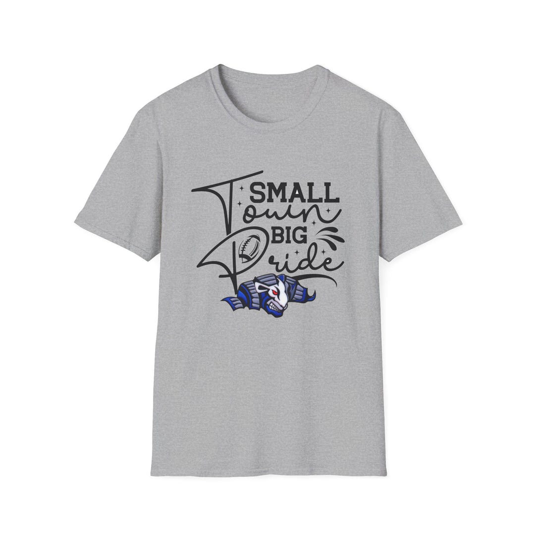 Akron Rams Small Town - Big Pride - Quarterback Back Tee - Etsy