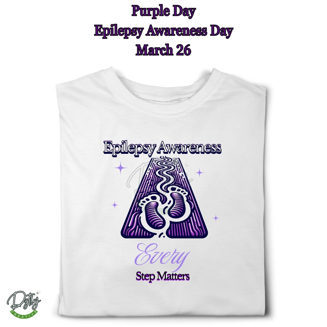 Epilepsy Art Print PNG, Support Epilepsy Digital Download, Epilepsy ...