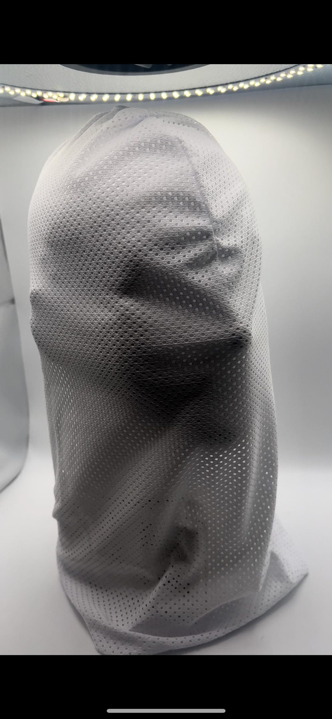 Kanye West Inspired Donda White Mesh Mask - Breathable Full Face Cover ...