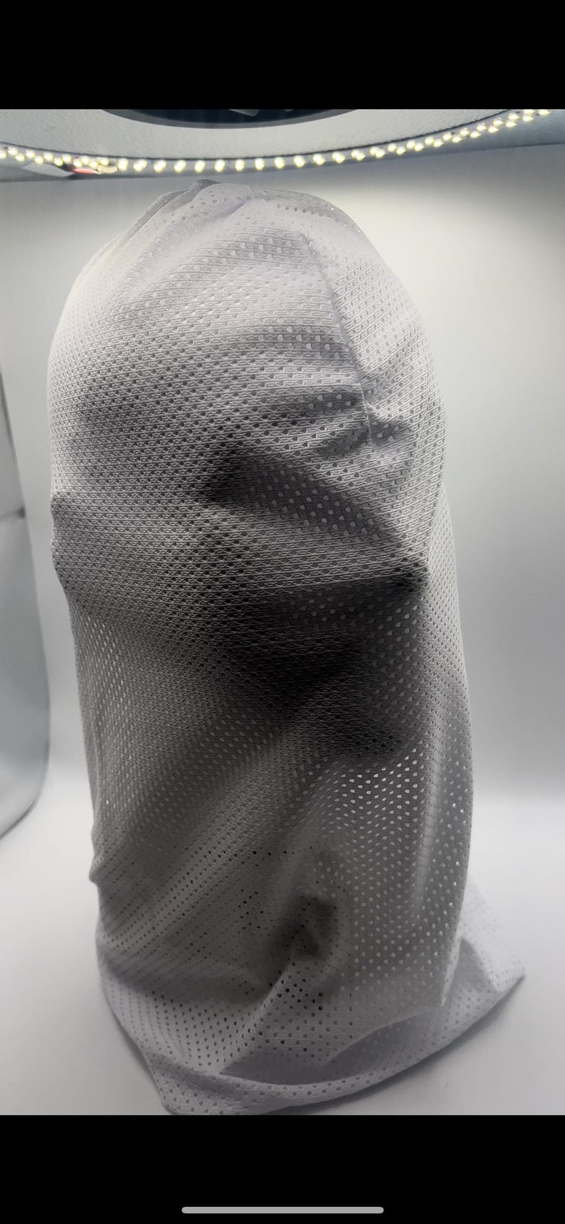 Kanye West Inspired Donda White Mesh Mask - Breathable Full Face Cover ...