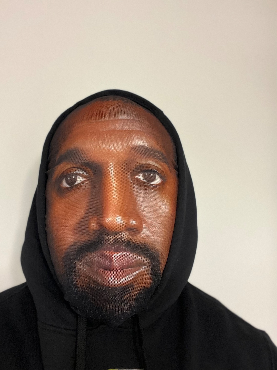 Kanye West Newer Full Face 2nd Skin Black Mask Mesh Breathable - Etsy