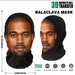 Kanye West Inspired Black Mesh Mask - Breathable Full Face Cover - Etsy