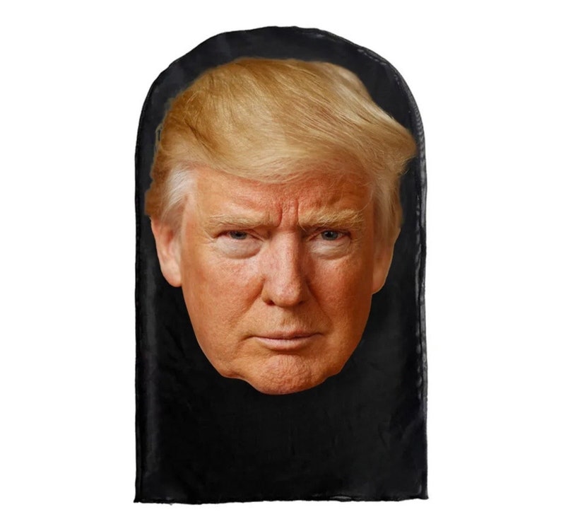 Donald Trump Full Face 2nd Skin Black Mask Mesh Breathable - Etsy