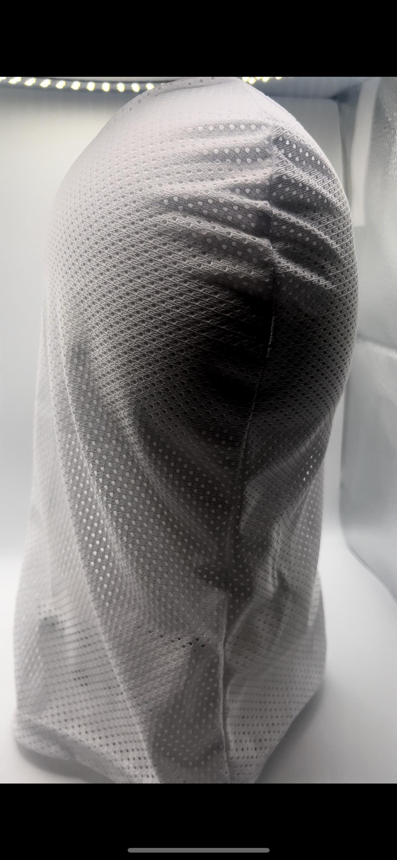 Kanye West Inspired Donda White Mesh Mask - Breathable Full Face Cover ...