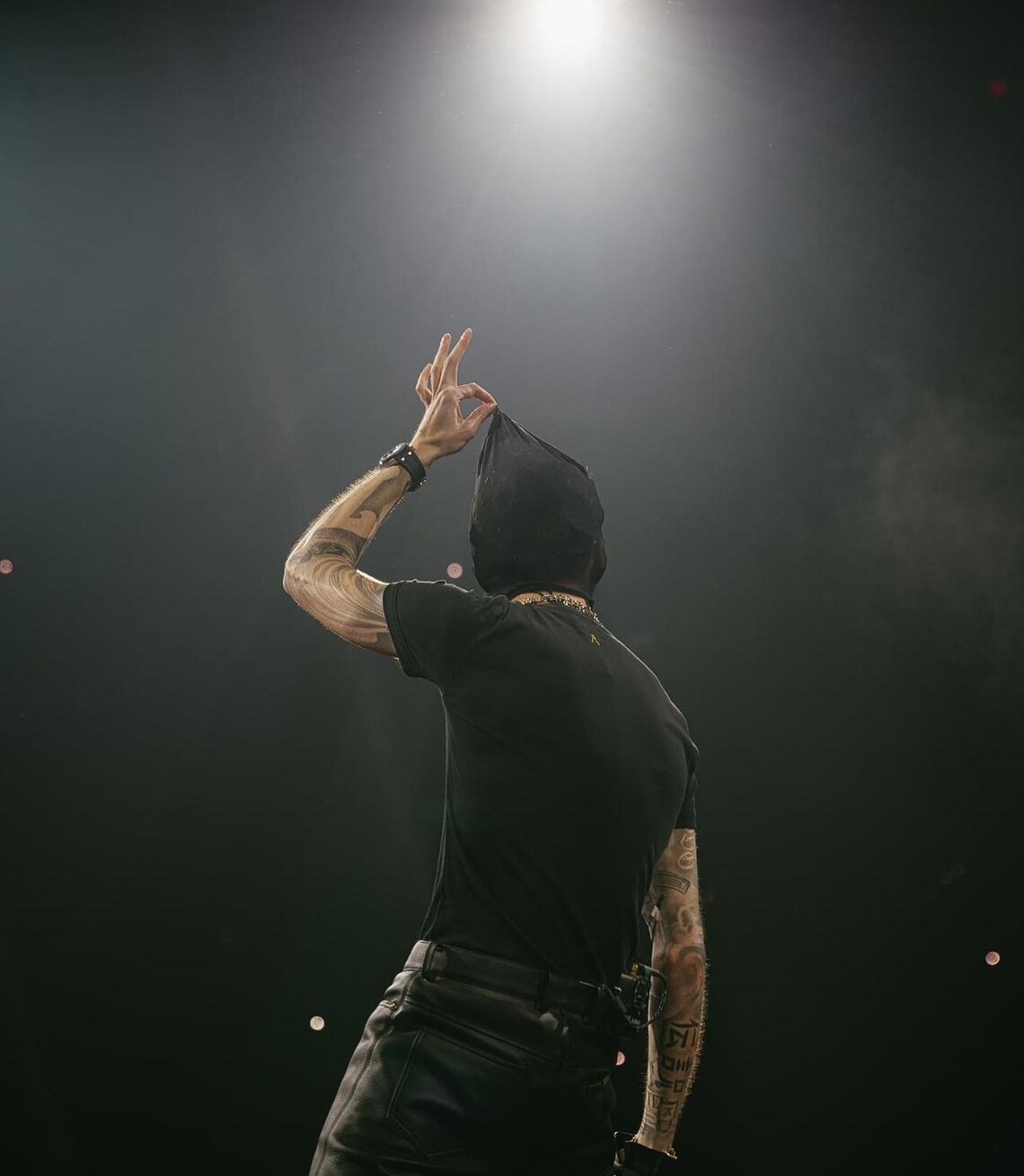 Peso Pluma Mask LA Concert 8.24.24 Inspired Blank Mesh Mask Balaclava ...