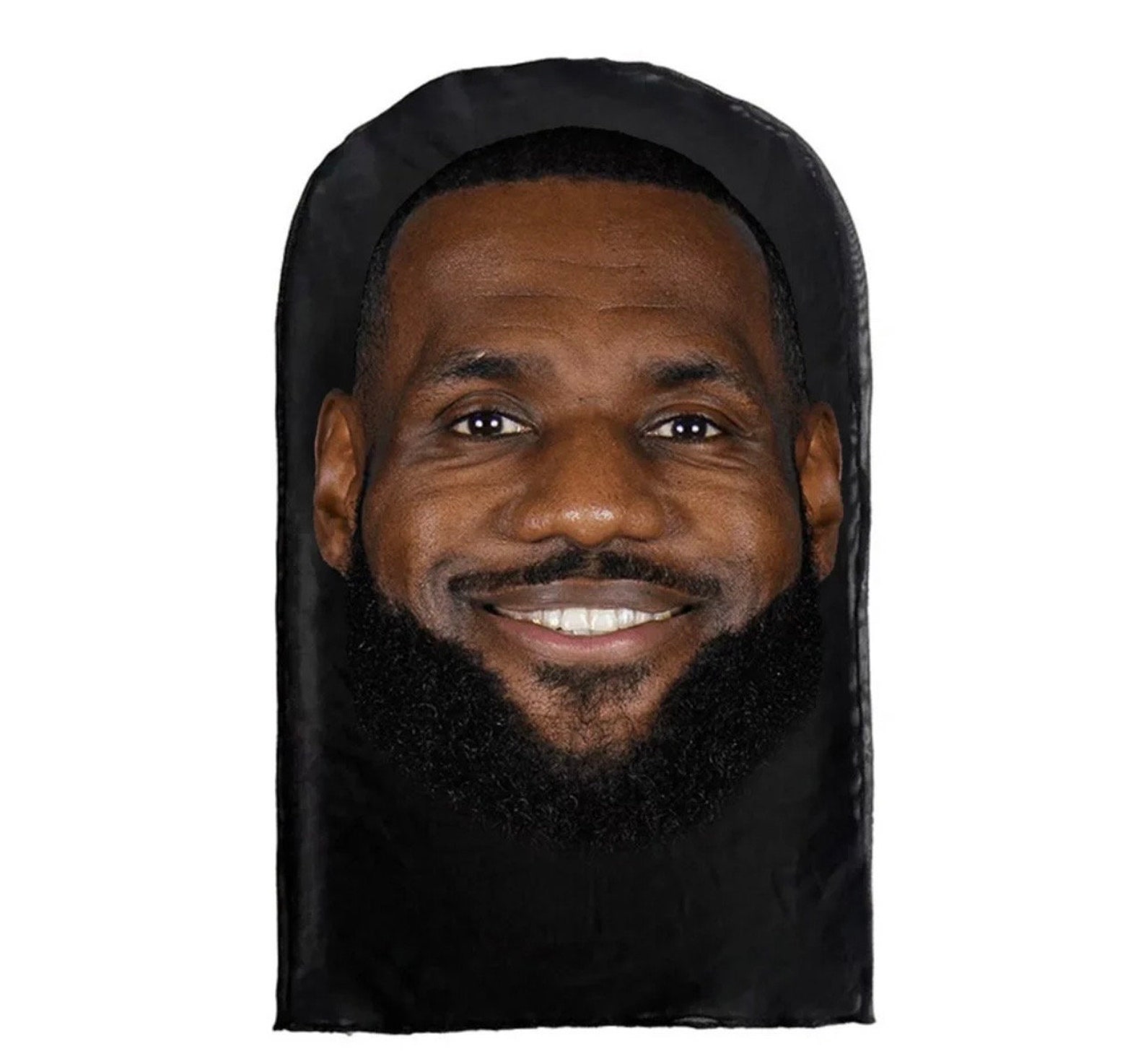 Lebron James Full Face 2nd Skin Black Mask Mesh Breathable - Etsy