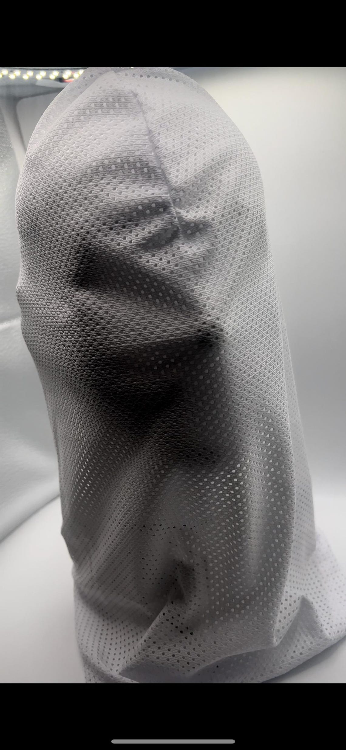 Kanye West Inspired Donda White Mesh Mask - Breathable Full Face Cover ...