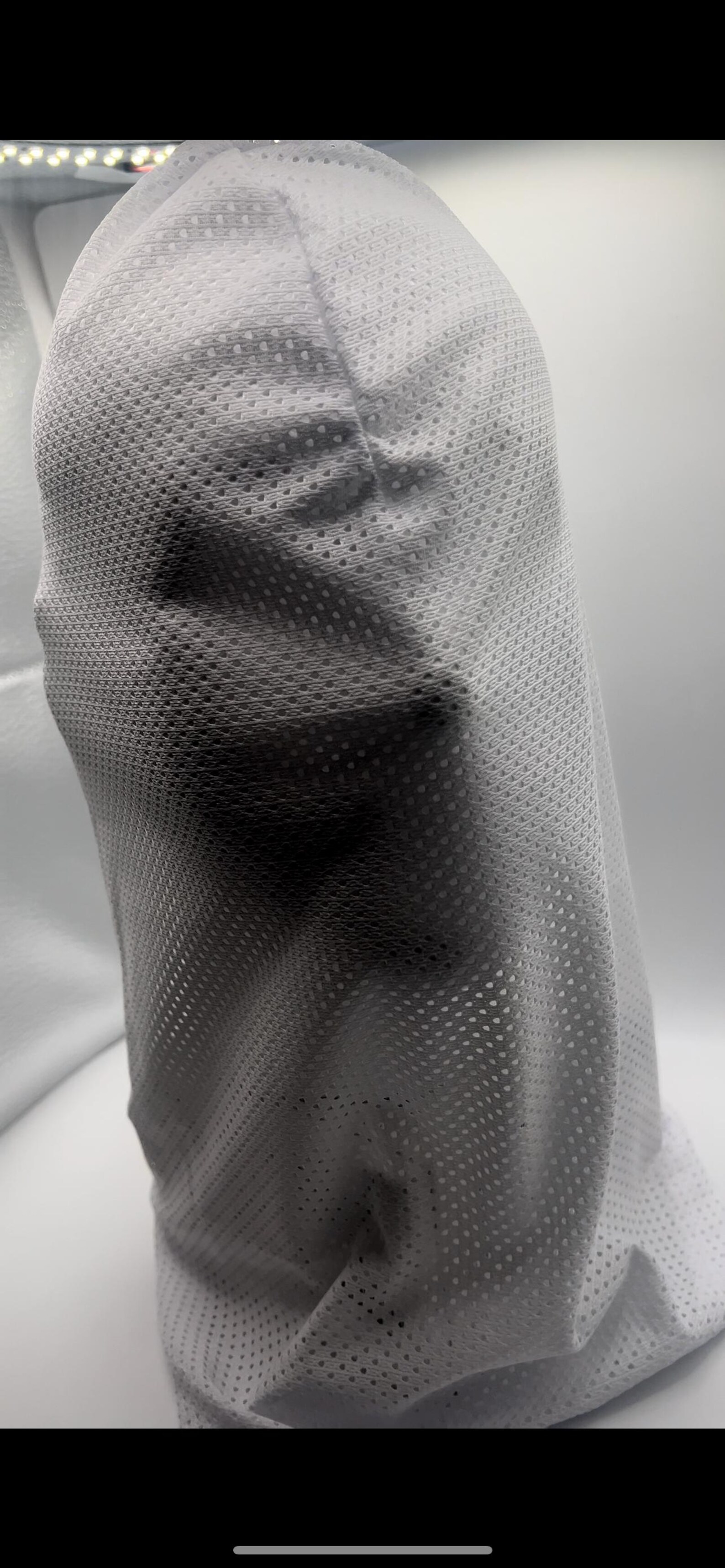 Kanye West Inspired Donda White Mesh Mask - Breathable Full Face Cover ...