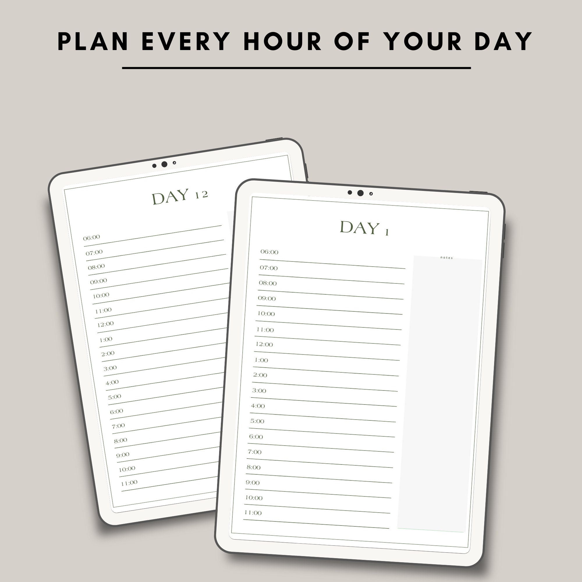 Travel Itinerary Planner Digital Planner Instant Download Etsy