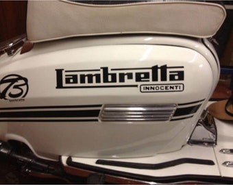 Lambretta Decal - Etsy UK