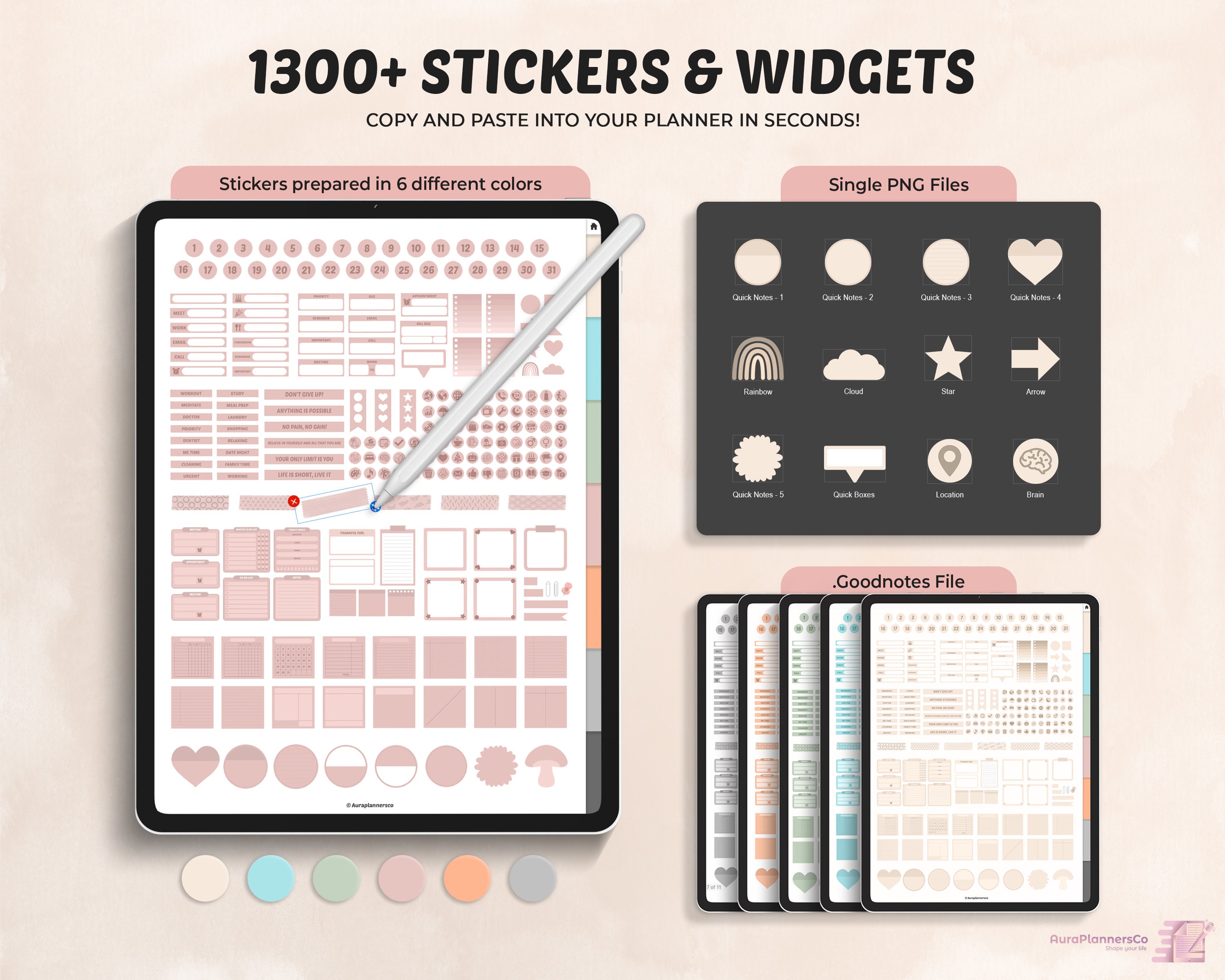Digital Note Paper, Digital Notes, Dark Mode Note Paper, Digital Paper ...