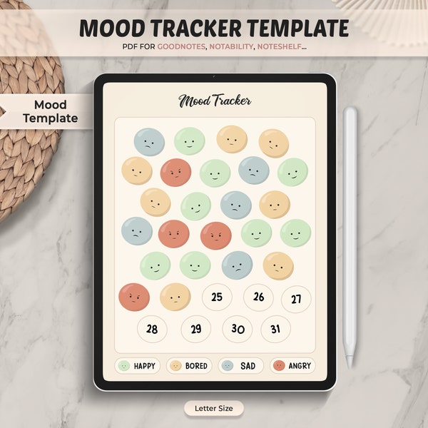 Mood Tracker - Etsy