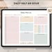 Daily Planner Goodnotes Template, Daily Planner Page, Digital Planner ...