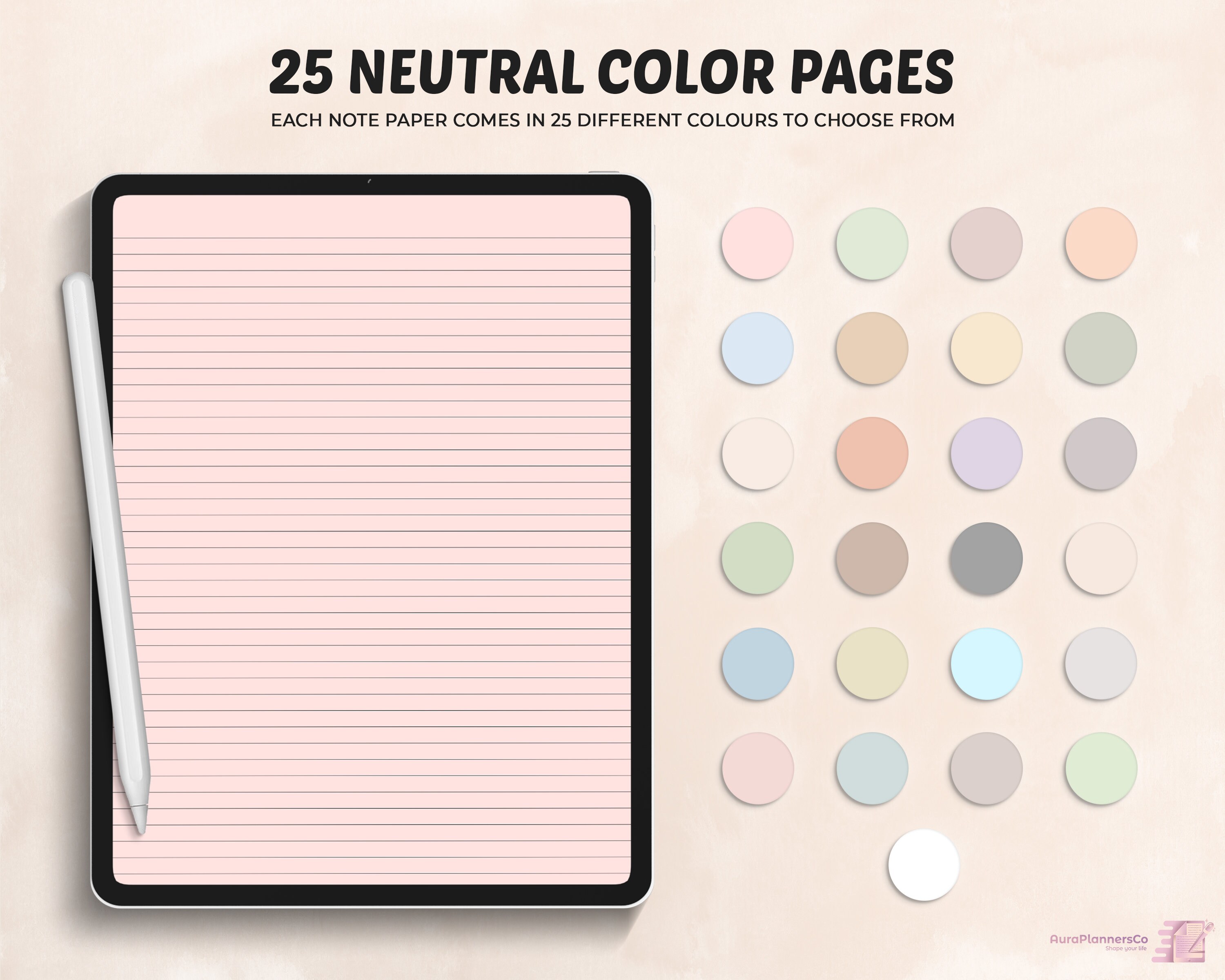 Digital Note Paper Digital Notes Note Paper Digital Paper - Etsy Australia