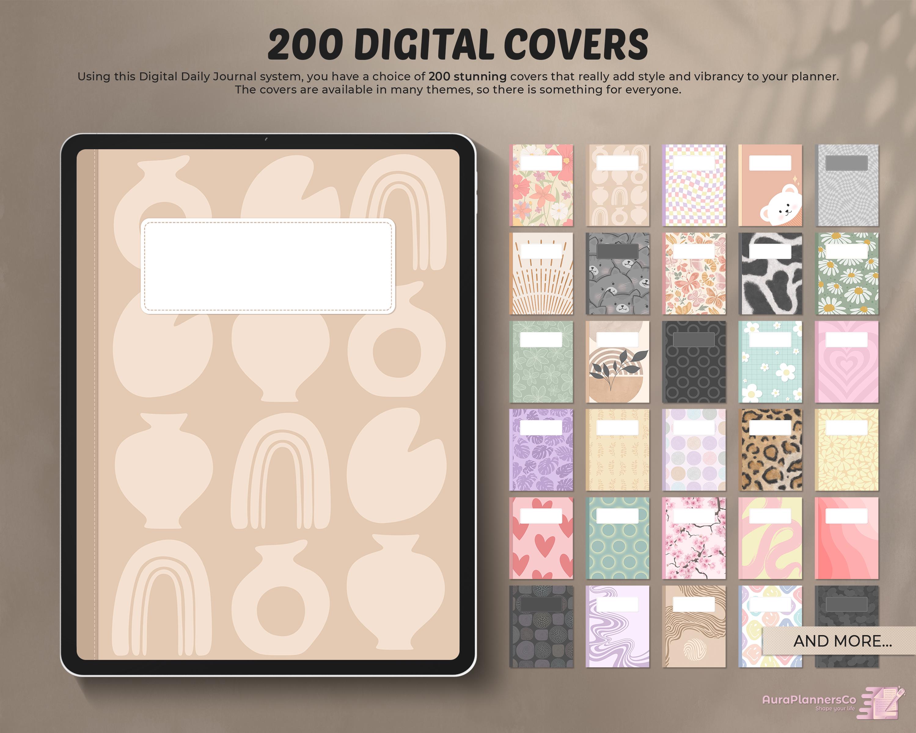 Digital Daily Journal Pages, Goodnotes Planner, Journal Diary, Digital ...
