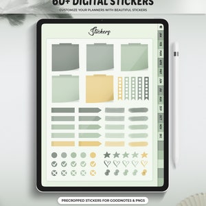 Undated Goodnotes Planner, Monthly Digital Planner, Goodnotes Template ...