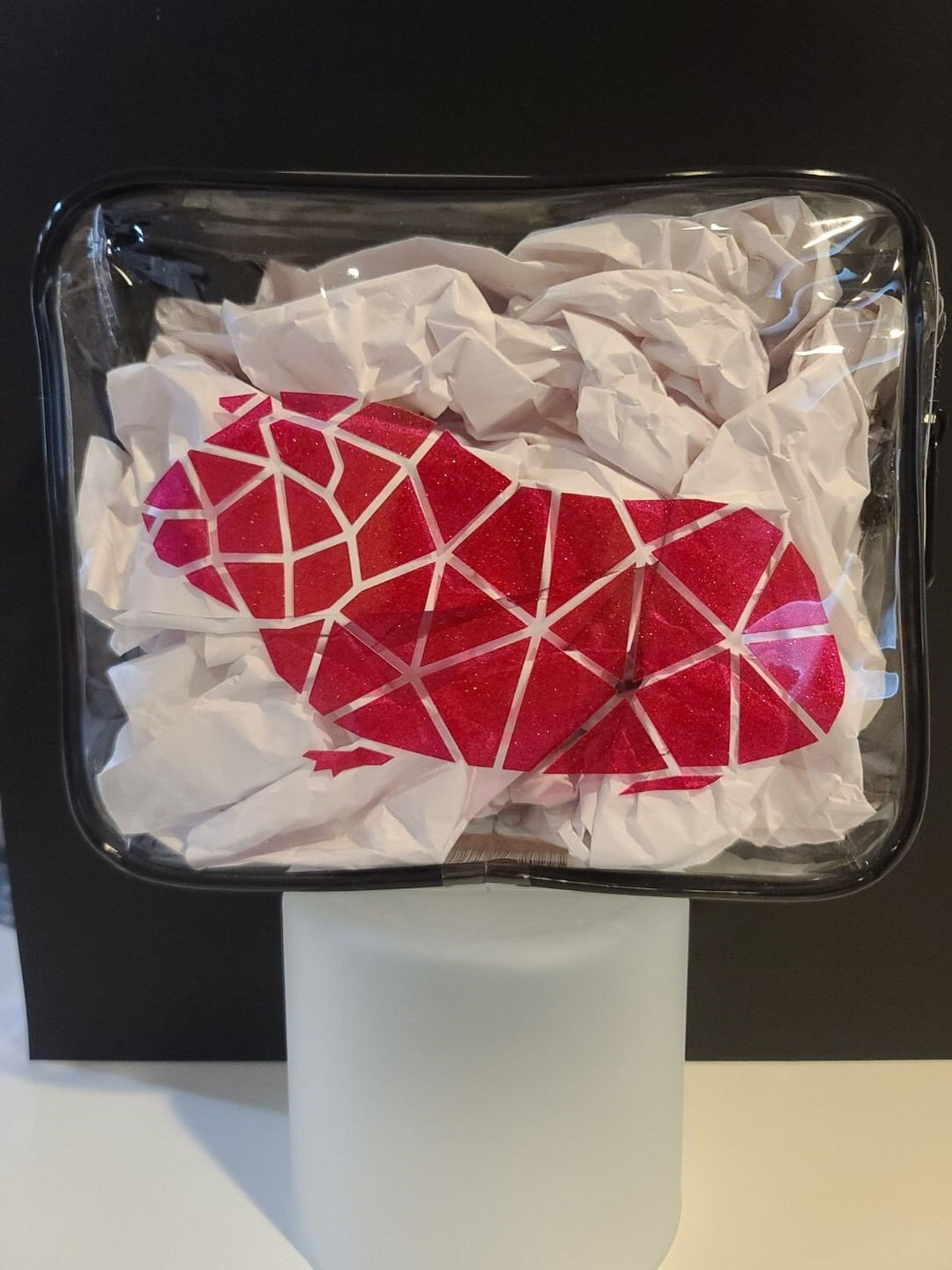 Guinea Pig Geometric Makeup Bag - Etsy