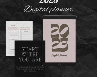Coquette Digital Planner, Goodnotes Planner, iPad Planner, Notability ...