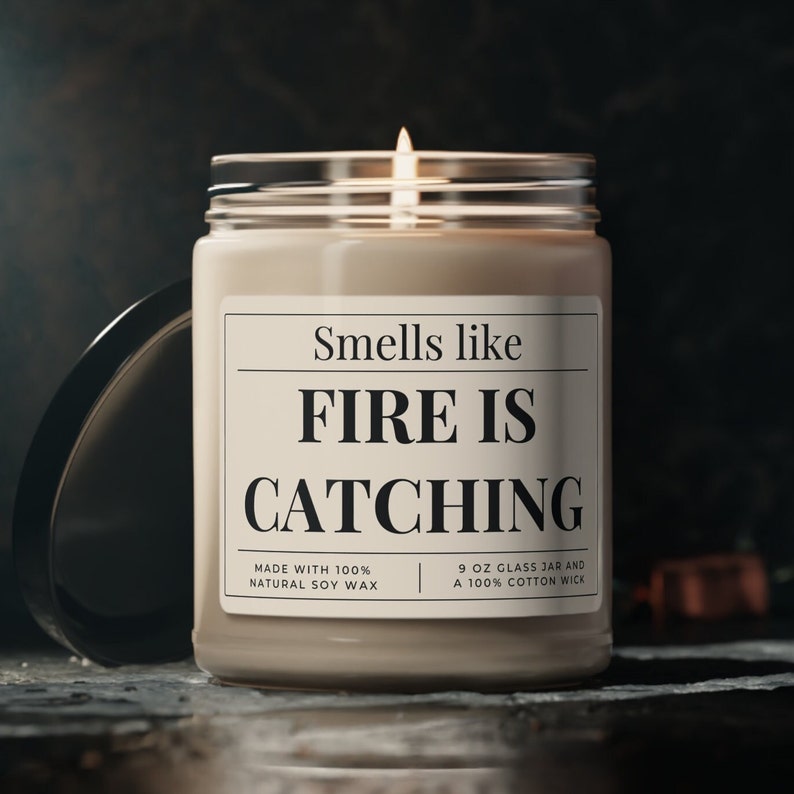 Smells Like Fire is Catching Hunger Scented Soy Candle, Movie Games ...