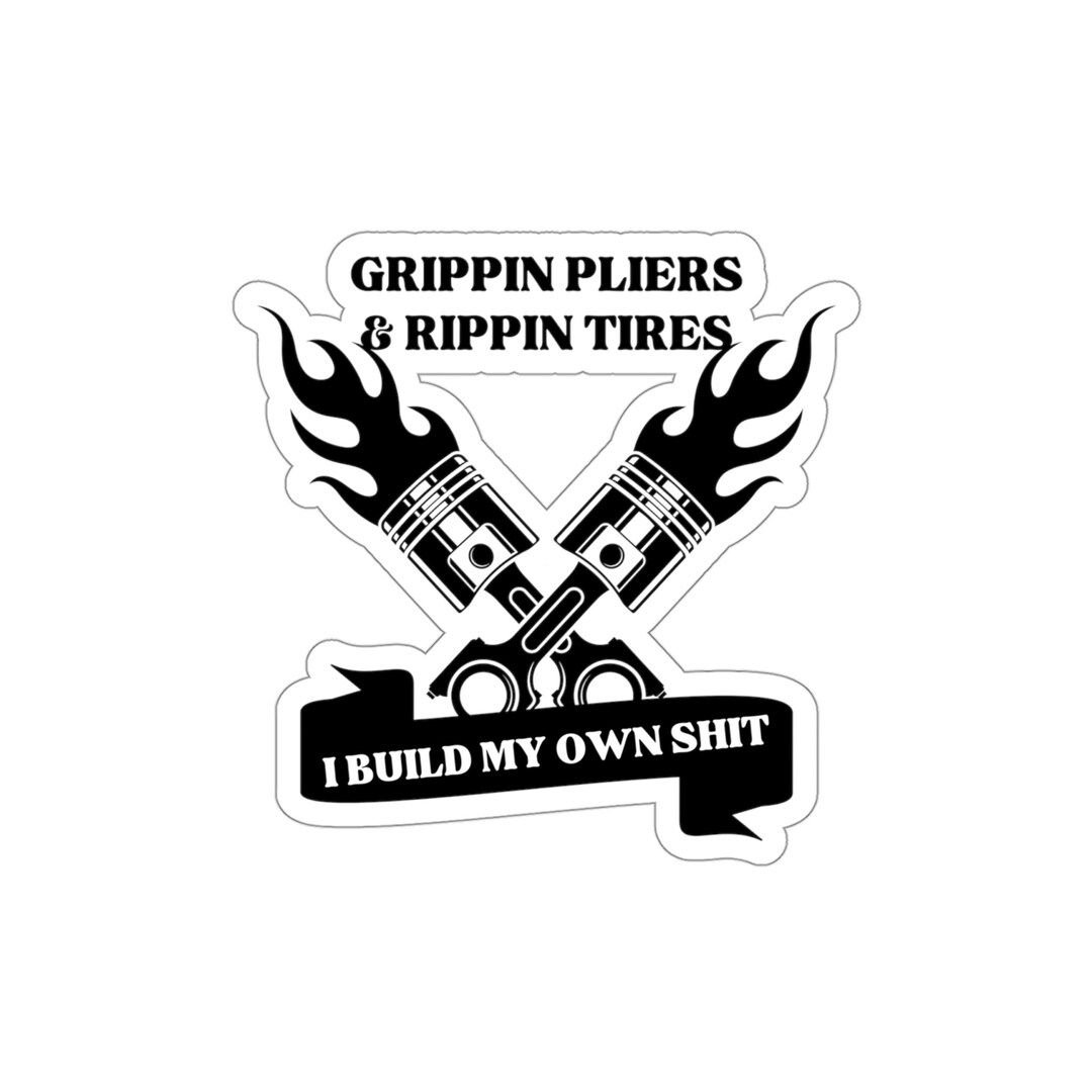 Grippin Pliers Sticker - Etsy