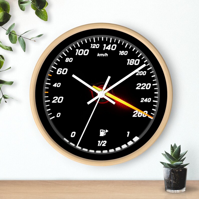 Speedometer Wall Clock - A Must-have for Car Guys and Gals - Etsy
