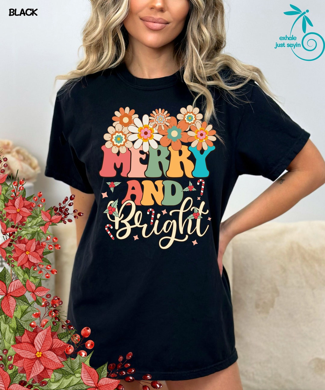 Merry Christmas Shirts Family Matching Christmas Shirts Merry - Etsy