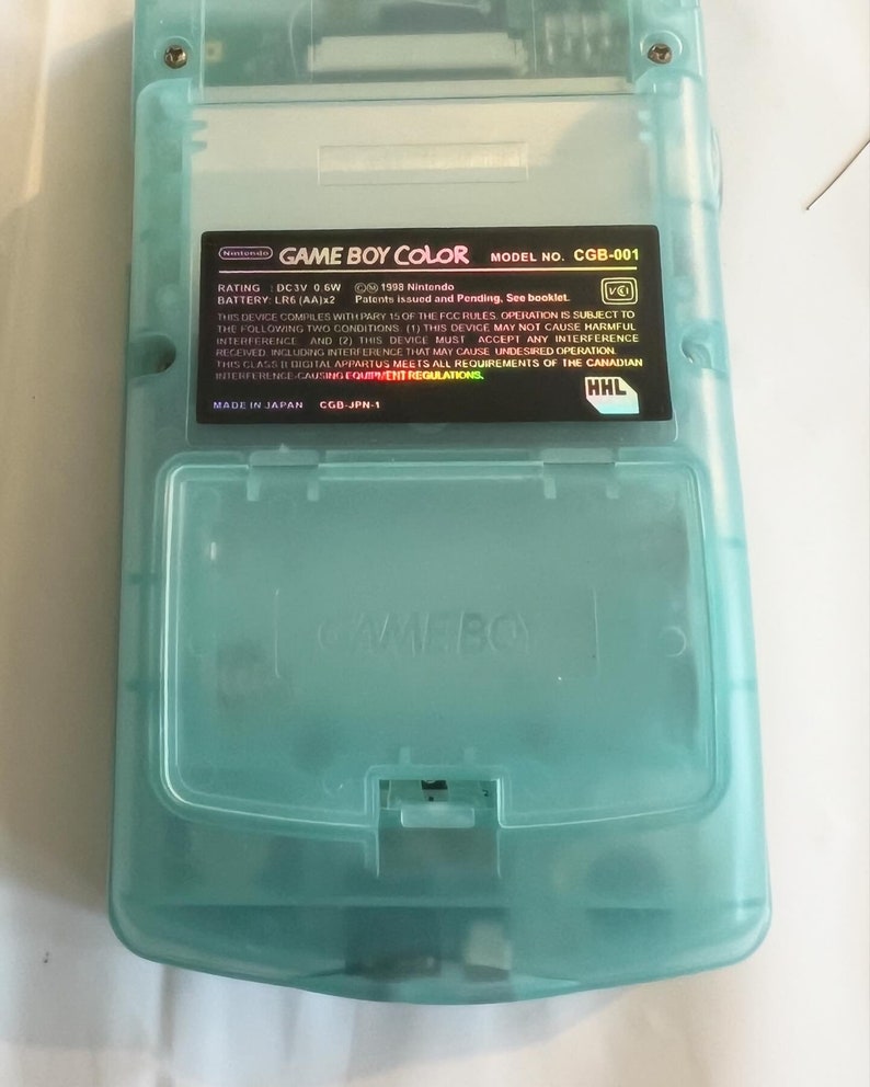 Luigi Gameboy Color - Etsy