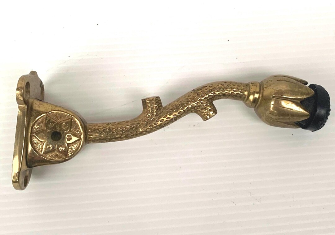 Fancy Vtg Euro Tulip Flower Door Stop Stay Heavy Brass Botanical - Etsy