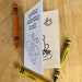 Spring Foldable Coloring Book/children’s Printable Coloring Booklet/one ...