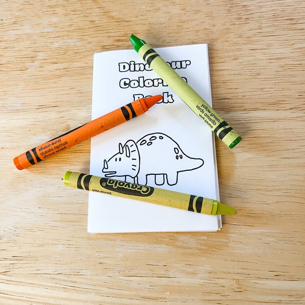 Printable Small Coloring Book - Etsy