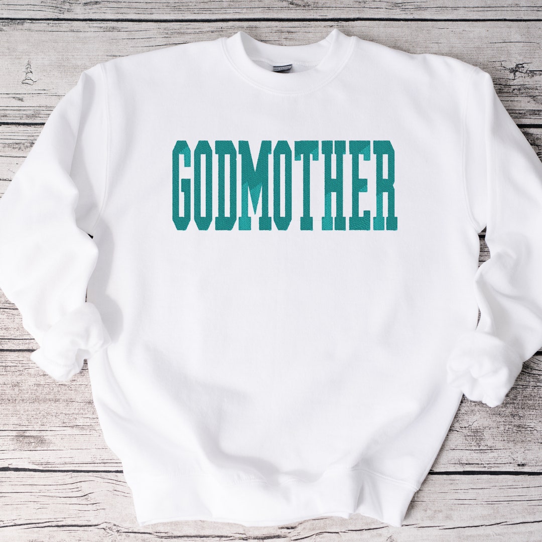 GODMOTHER Embroidery PES SPLIT File 5x12 - Etsy